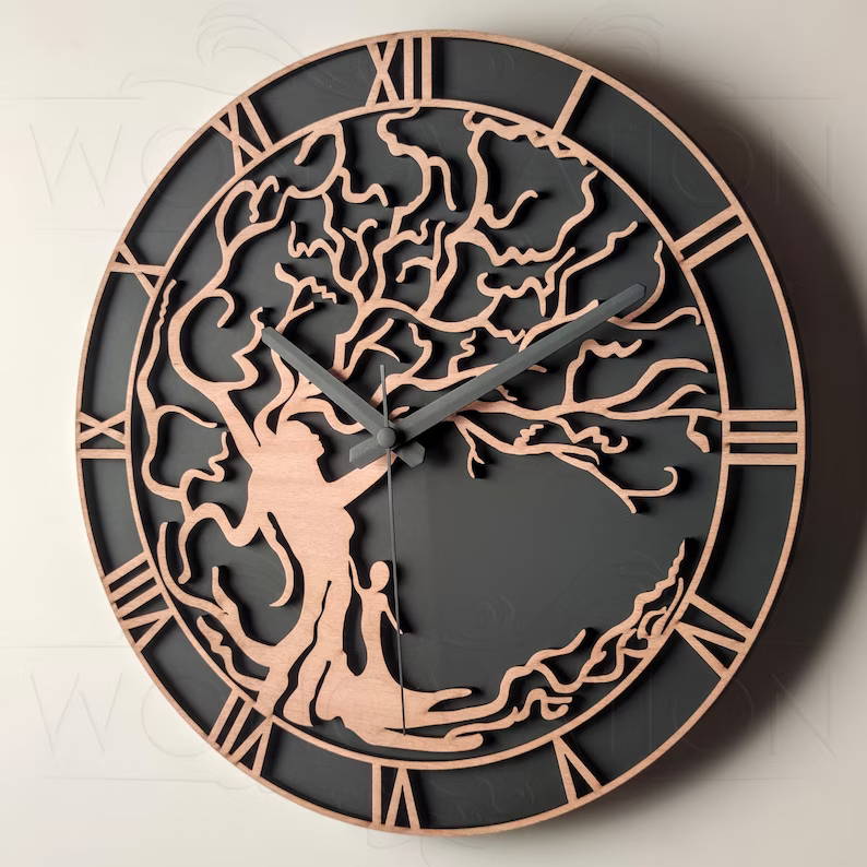 How To Laser Engrave Wooden Clocks | Algolaser